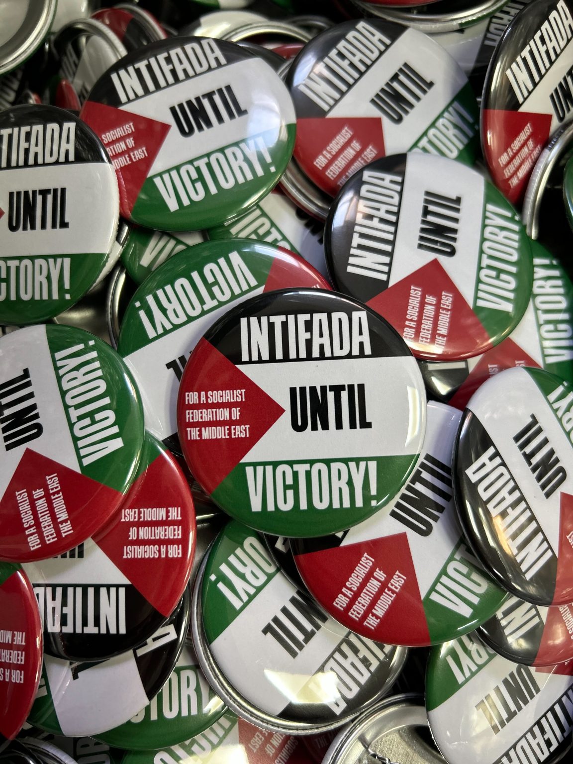 Intifada until Victory! Badge - Wellred Books