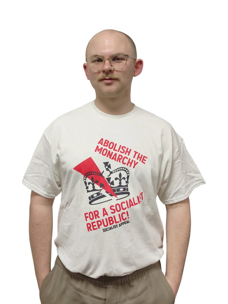 Abolish the Monarchy T-shirts - Wellred Books